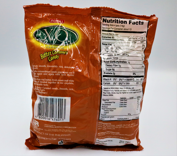 X.O Classics Butter Caramel Candy | Salangi ko pu